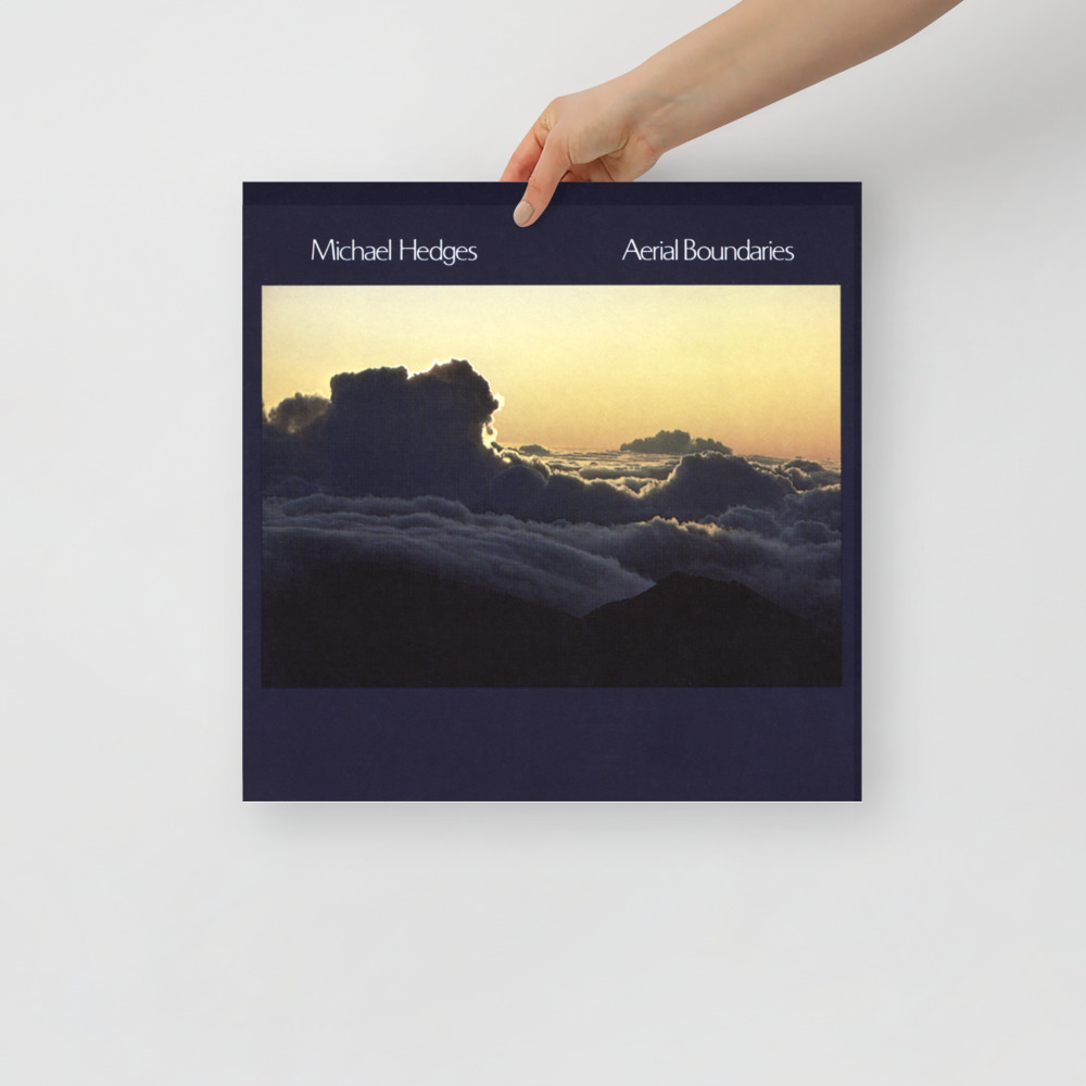 Album Poster - Aerial Boundaries - MichaelHedges.com