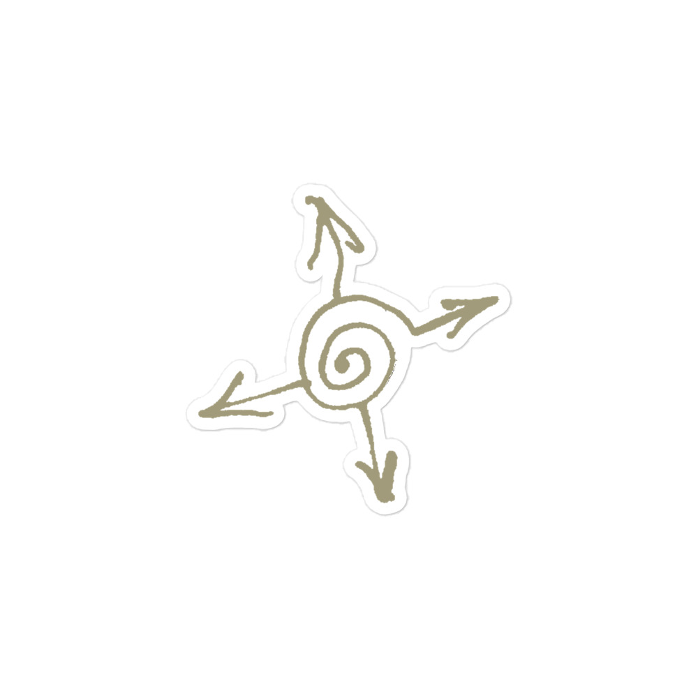 Sticker - Spiral - MichaelHedges.com